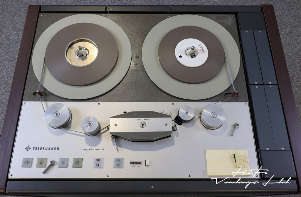 Telefunken M15 Professional Tape Recorder - HiFi Vintage