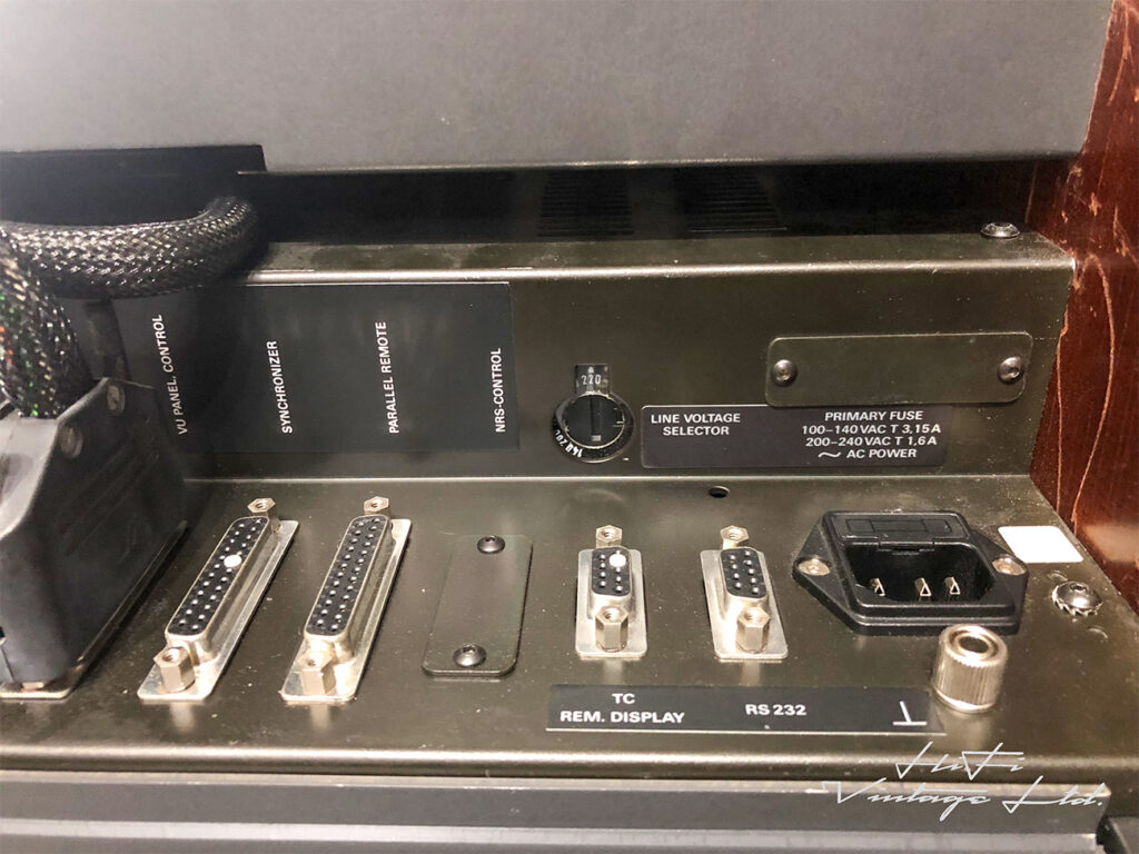 Studer A807 Tape Machine - HiFi Vintage