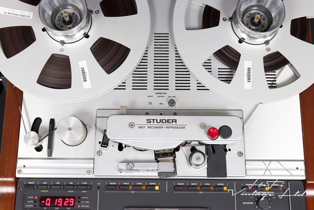 Studer A807 Tape Machine - HiFi Vintage