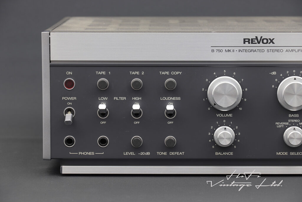 Revox B750 MKII Amplifier - HiFi Vintage