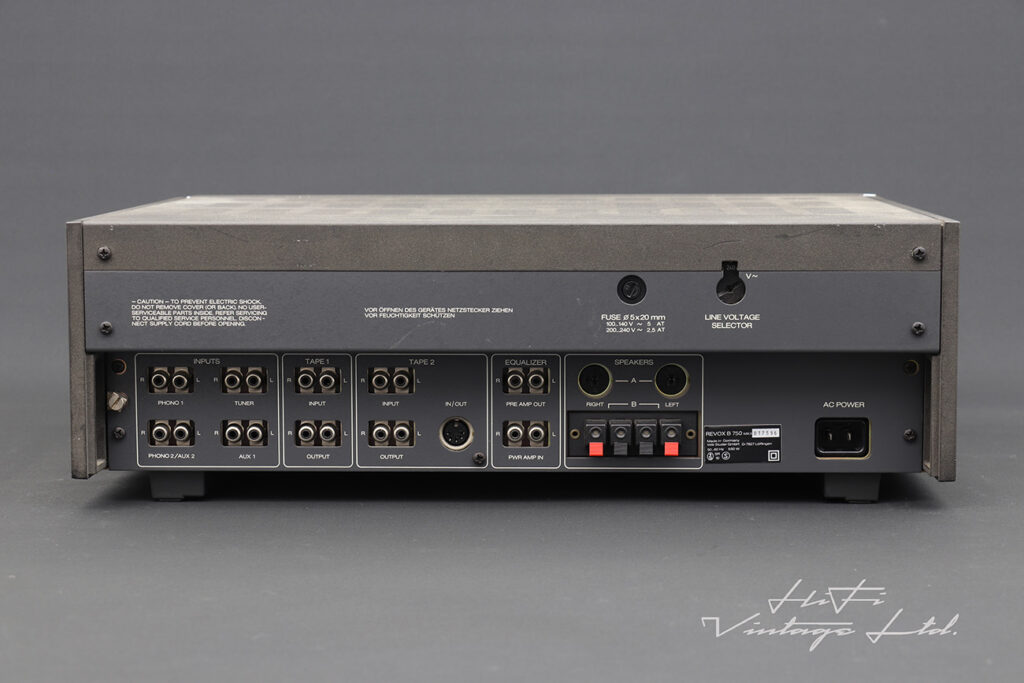 Revox B750 MKII Amplifier - HiFi Vintage