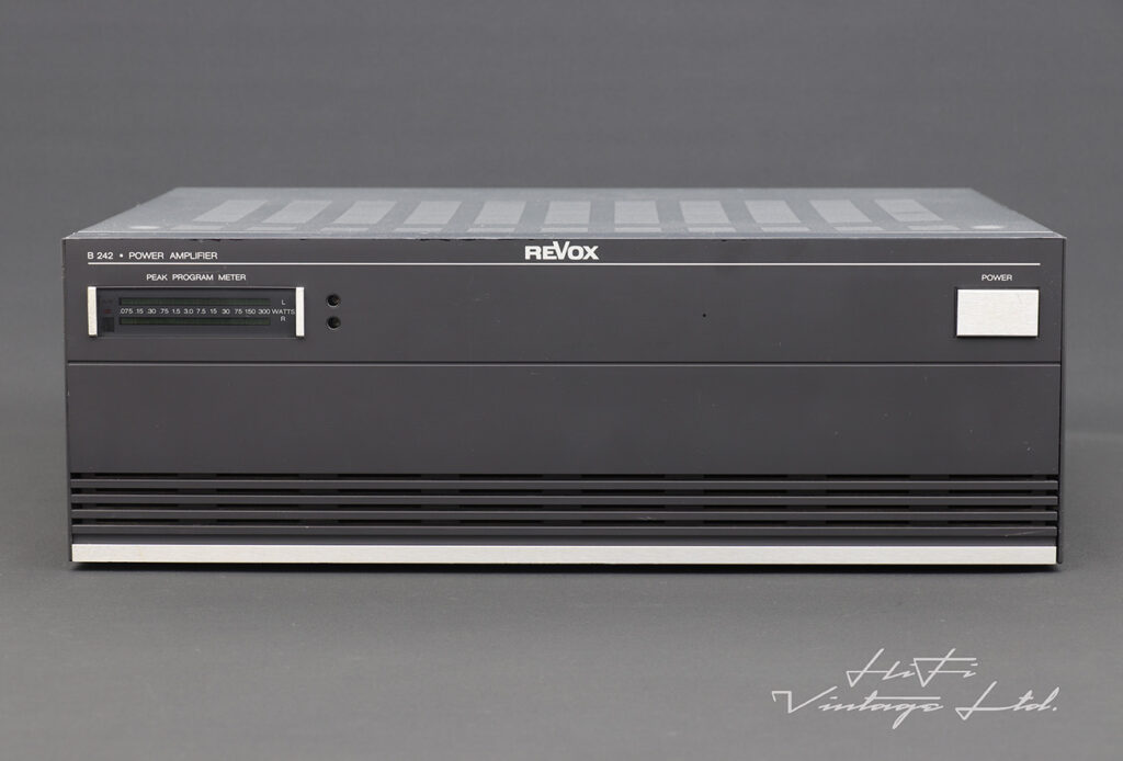 Revox B242 Power Amplifier - HiFi Vintage
