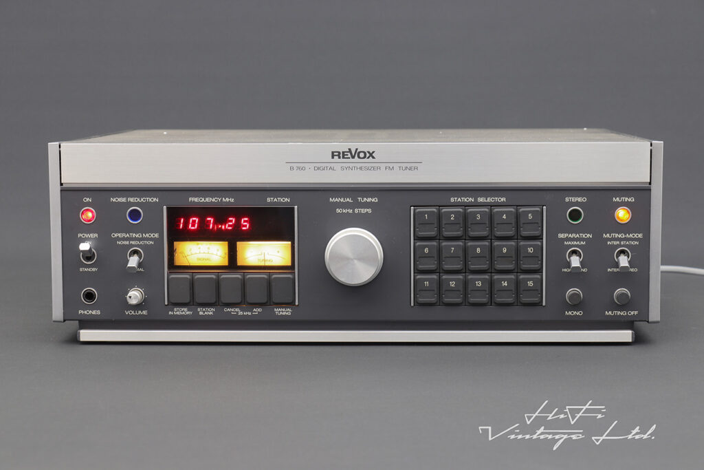 Revox B760 FM Tuner (1) - HiFi Vintage