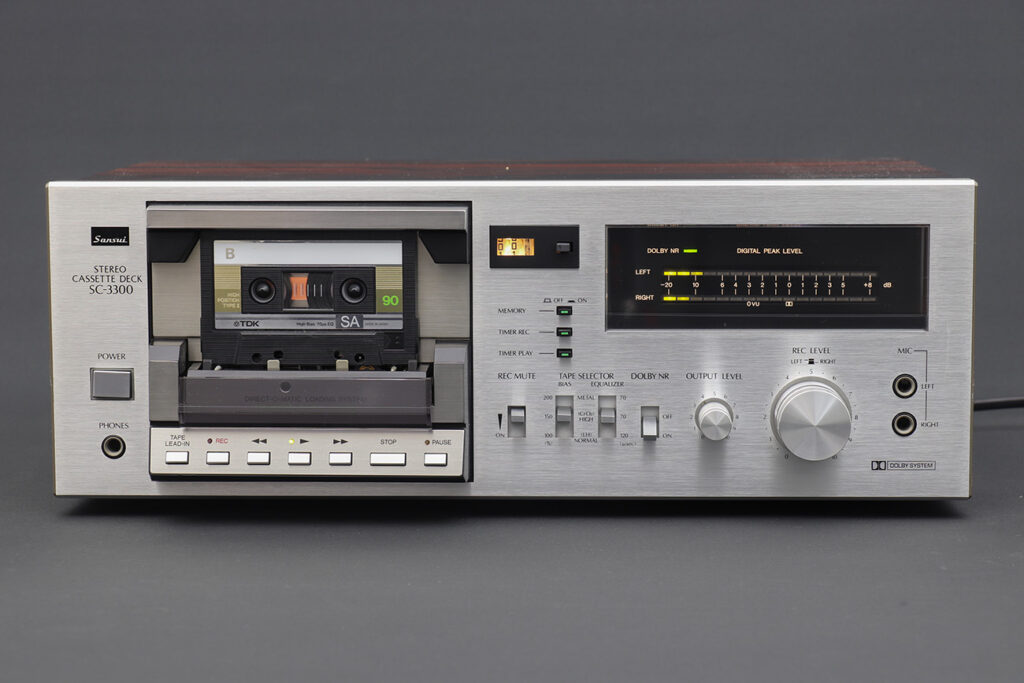 Sansui SC-3300 Cassette Deck - HiFi Vintage
