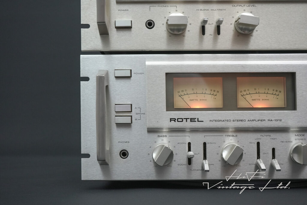 Rotel RA-1312, Rotel RT-1025 & Rotel RZ-8 Set - HiFi Vintage