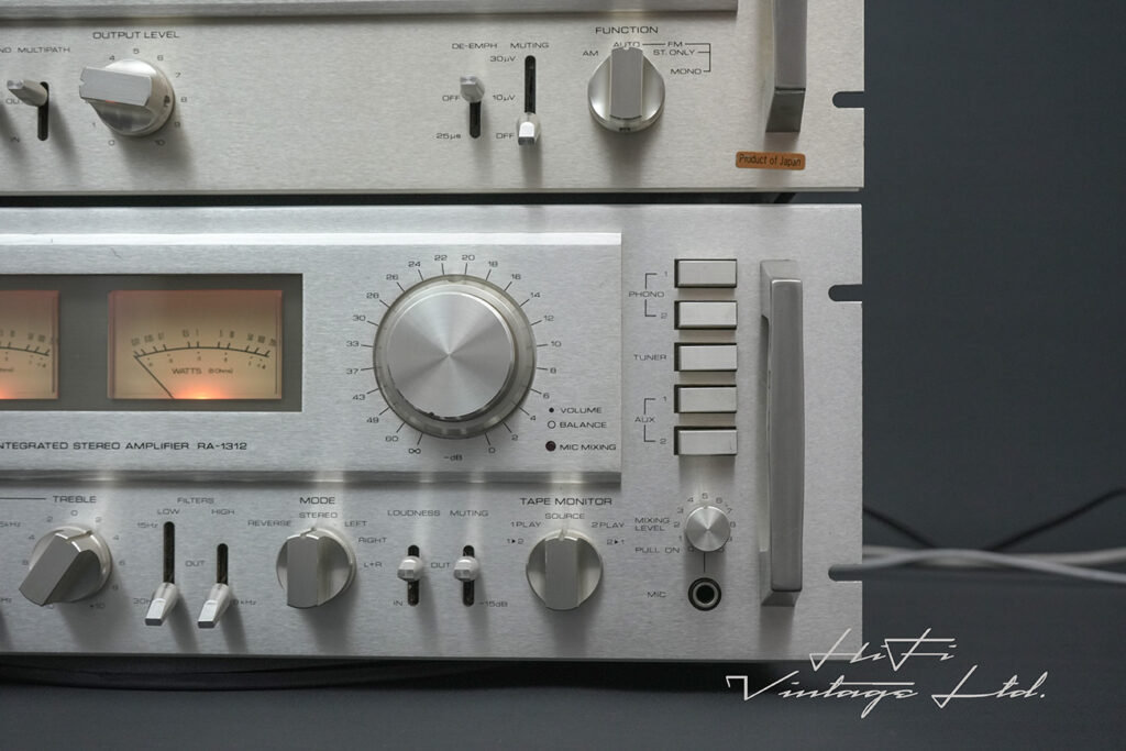 Rotel RA-1312, Rotel RT-1025 & Rotel RZ-8 Set - HiFi Vintage