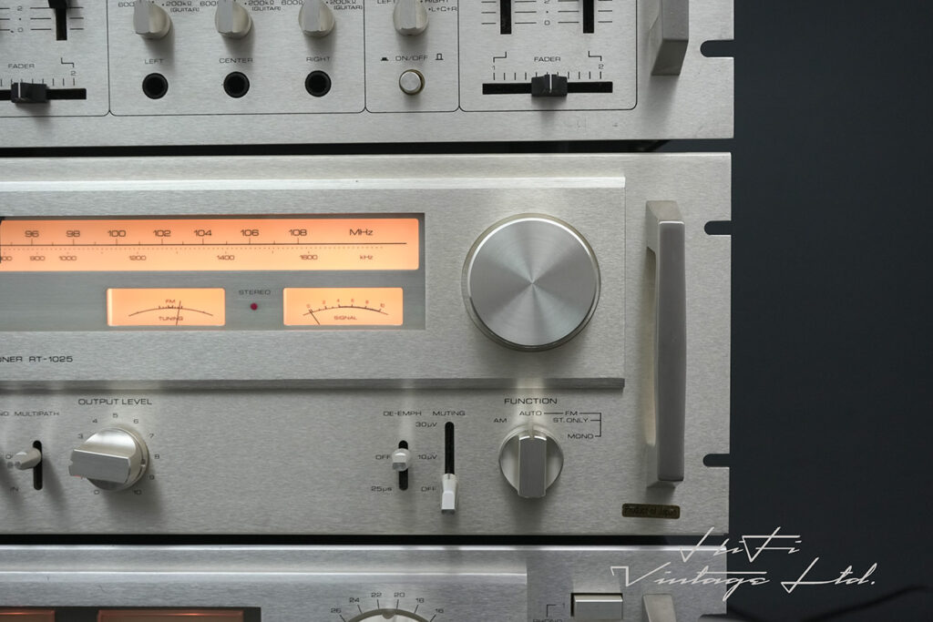 Rotel RA-1312, Rotel RT-1025 & Rotel RZ-8 Set - HiFi Vintage
