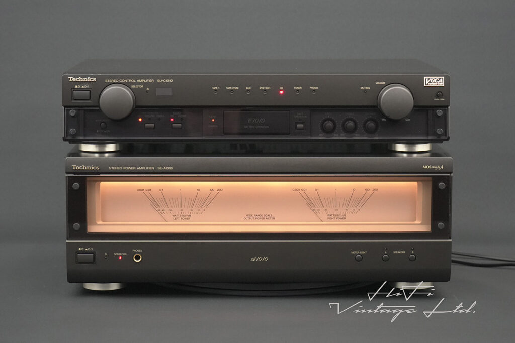 Technics SU-C1010 & Technics SE-A1010 Set - HiFi Vintage
